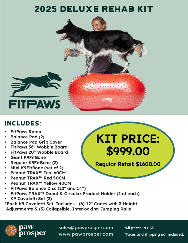FitPaws 2025 Deluxe Rehabilitation Kit — Paw Prosper